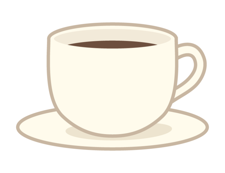 ホットコーヒーのイラスト | 無料のフリー素材 イラストエイト