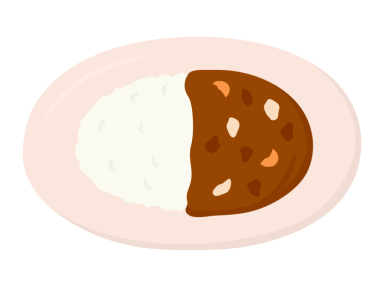 カレーライスのイラスト | 無料のフリー素材 イラストエイト