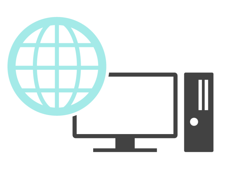 PCとインターネットのイラスト | 無料のフリー素材 イラストエイト
