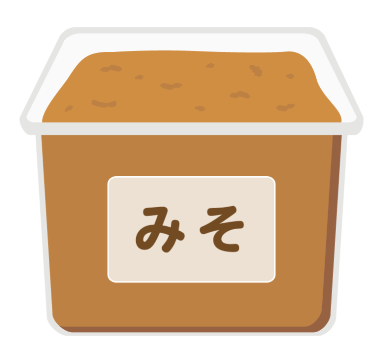 パック入りお味噌のイラスト | 無料のフリー素材 イラストエイト