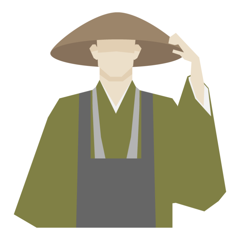 修行僧のイラスト | 無料のフリー素材 イラストエイト